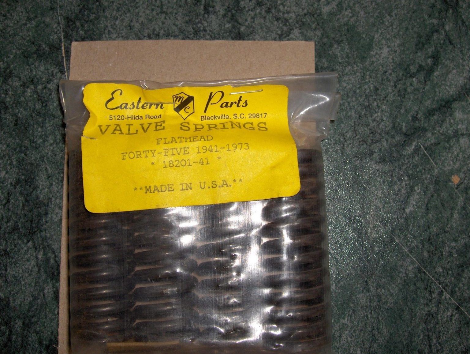 Harley 45 Flathead Valve Springs WL,WLA,WLC,Servi-car 1941-73. P/N ...